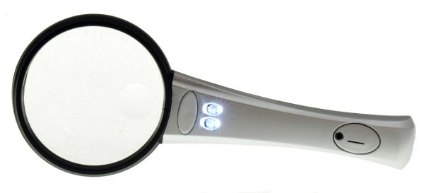 Handlupe mit LED - Alltagshilfen24.com